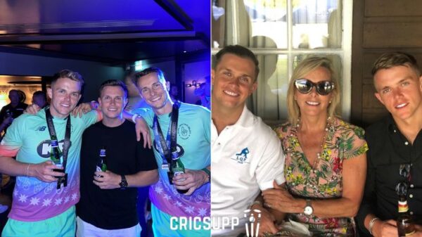 Sam Curran Family- Parents, (Father, Mother), Siblings - Cricsupp